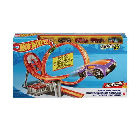 Hot Wheels® Power Shift Raceway Track Set Ages 5 Canadian Tire