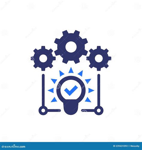 Execution Icon Color Line Outline Vector Sign Linear Style