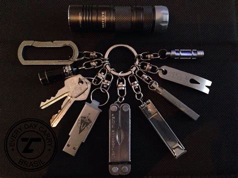 Edc Keychain Ideias