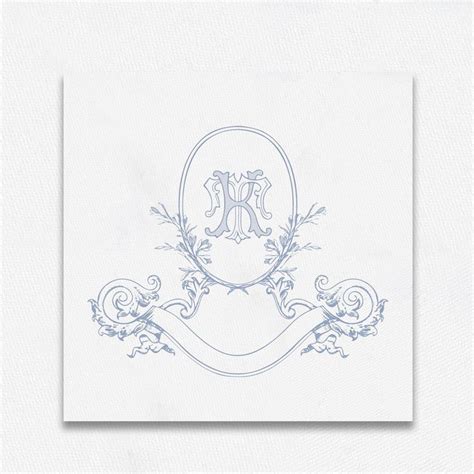 Kt Tk Monogramelegant Vintage Wedding Monogram Crest Wedding Monogram Wedding Crest Monogram