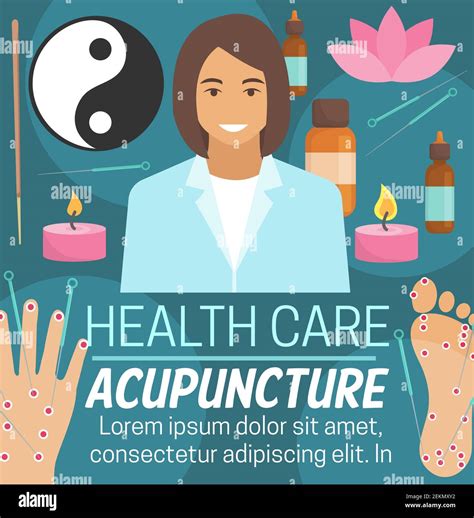 Foot Massage Traditional Chinese Acupuncture Stock Vector Images Alamy