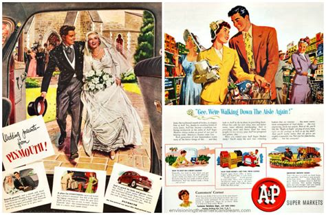 Brides Wedding Marriage Ads Envisioning The American Dream