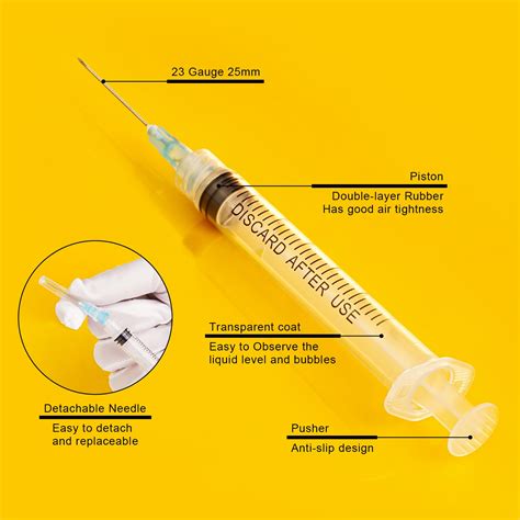 Atsuhut 3ml Lab Syringes