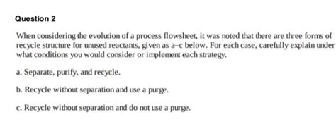 solved question 2 when considering the evolution of a