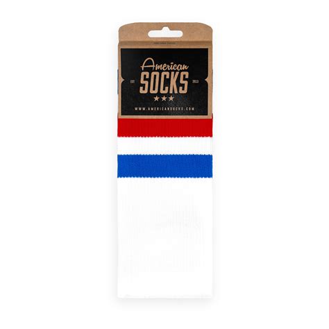 Classic Crew Socks With Stripes American Pride Ii Mid High Socks