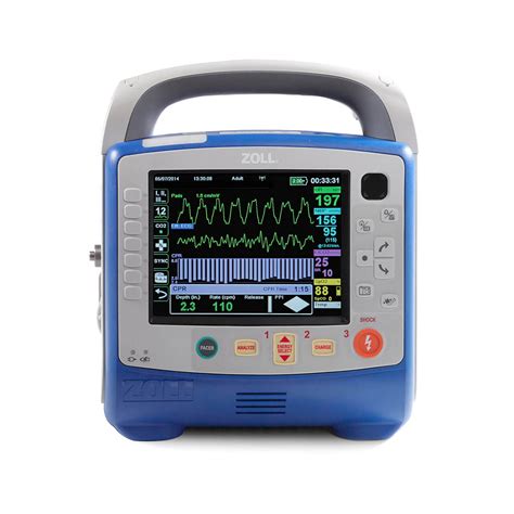 Zoll X Series Defibrillator Pacing Nibp Spo2 Etco2 12 Lead