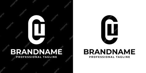 Premium Vector Letters Cu Or Uo Monogram Logo Set For Any Business With Cu Uc Uo Or Ou Initials