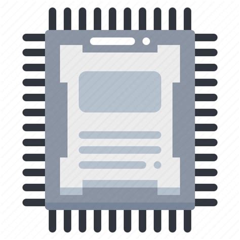 Cpu Ic Processing Processor Icon