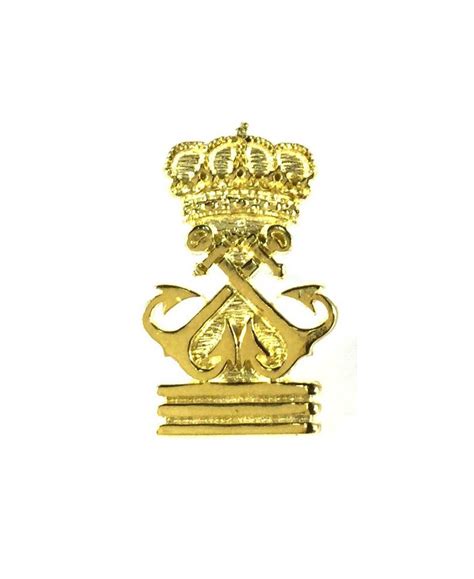 Insignia Capitán De Yate De Oro Joyería Joyería Gimeno Tu Joyería