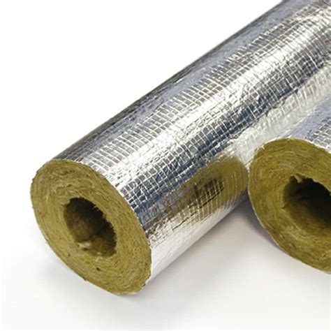 Rockwool Rocklap 40mm Wall X 1m Foil Faced Pipe Insulation 76mm