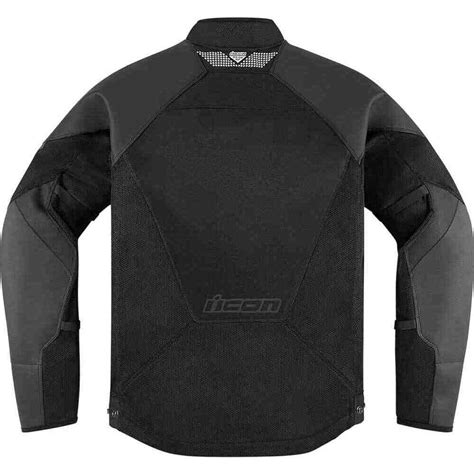 Icon Mesh Af Black Summer Leather Motorcycle Jacket For Sale Online