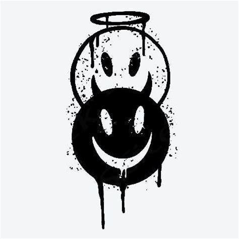 Angel Or Devil Emoji Tattoo Tattoo Design Drawings Tattoos For Guys