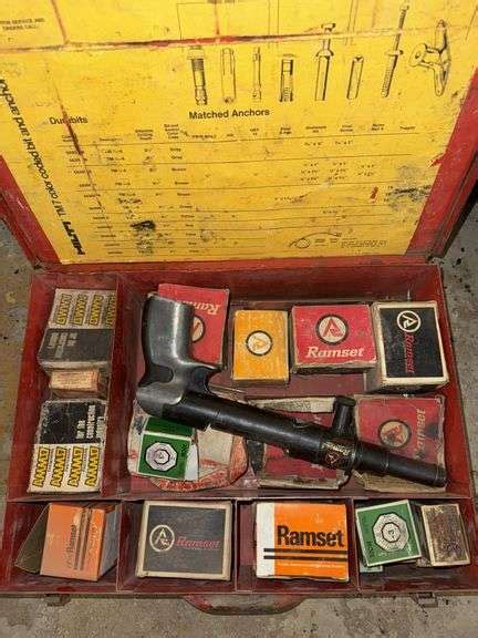 Powder Actuated Fastener Auction Ohio