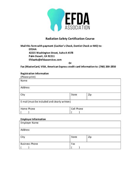 Fillable Online Explanation Of Radiation Safety Certificate Fax Email