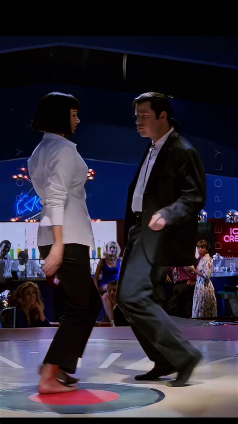 Iconic Dance Scene In Pulp Fiction Featuring Uma And John Tiktok