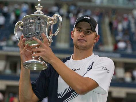 Andy Roddick Justifies Using The Us Open Runner Up Trophy To Serve