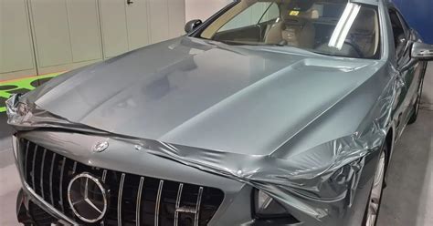 Wrap On Sl500 Mercedesbenz Mercedes Wrapping