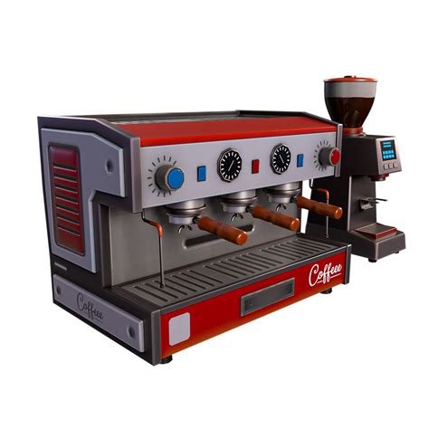 3d Coffee Maker Model Turbosquid 2244771