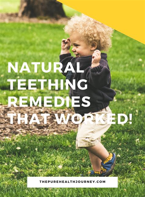 Natural Teething Remedies What Worked The Pure Health Journey