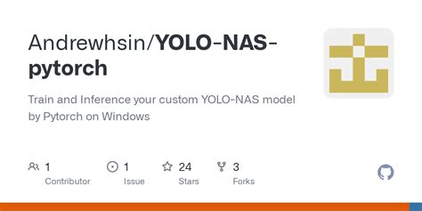 Github Andrewhsinyolo Nas Pytorch Train And Inference Your Custom Yolo Nas Model By Pytorch