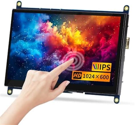 Cuqi 7 Zoll Mini Monitor Hd Ips 1024x600 Hdmi Display Touchscreen Für
