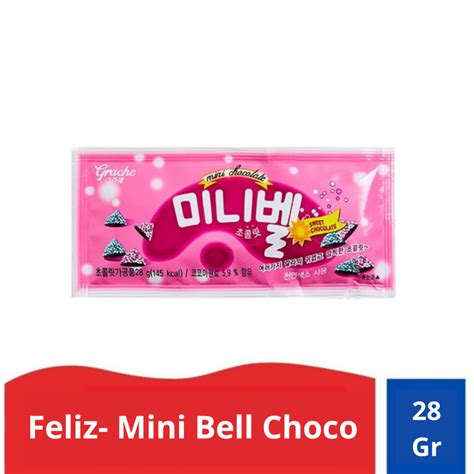 Jual Feliz Mini Bell Choco Coklat Mini Lonceng Shopee Indonesia