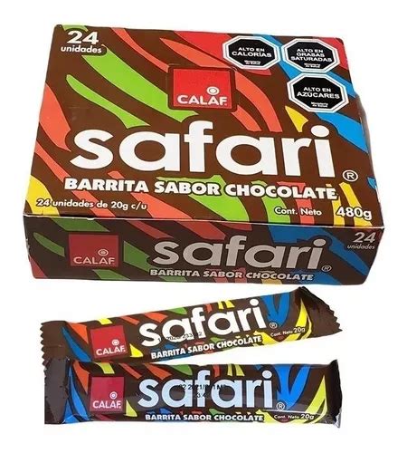 Calaf Safari Chocolate 20 G 24 Cuotas Sin Interés