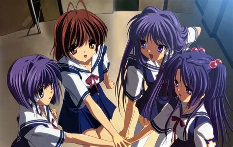 Clannad Characters Hd Wallpaper