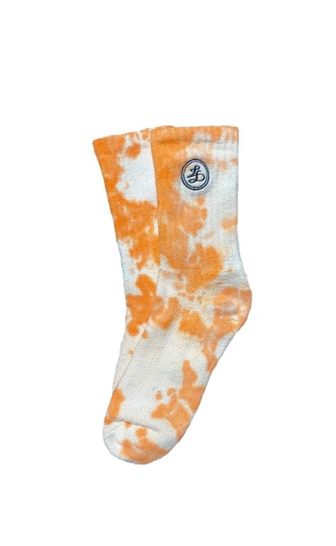 Tiedye Socks Orange Lompofficial