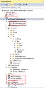Different JSON Files In ASP Net Core Csharp Star