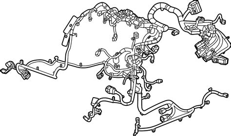 Gmc Acadia Engine Wiring Harness Wire Harness 20 55512159