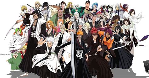 All Bleach Characters And Their Zanpakutou