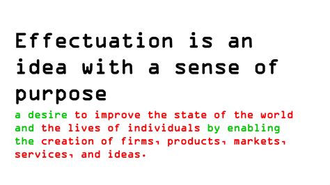 Effectuation Theory Of Entrepreneurship Pdf