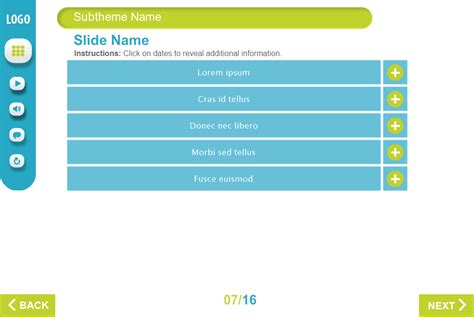 Vertical Tabs With White Frame — Lectora Template Elearningchips