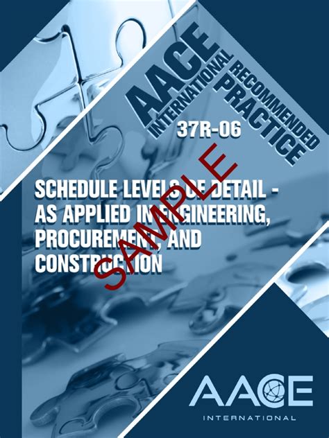 Aace Sample Pdf Construction Management Specification Technical