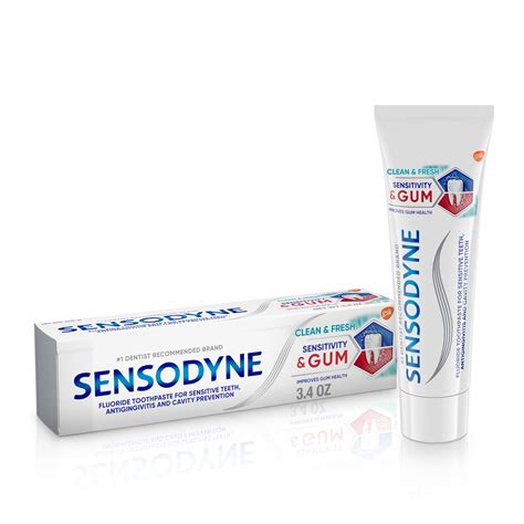 Sensodyne Sensitivity And Gum Sensitive Toothpaste 34 Oz