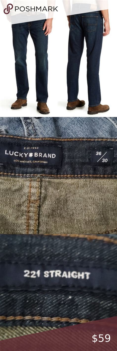 Lucky Brand 221 Original Straight Leg Jeans Lucky Brand Jeans Mens