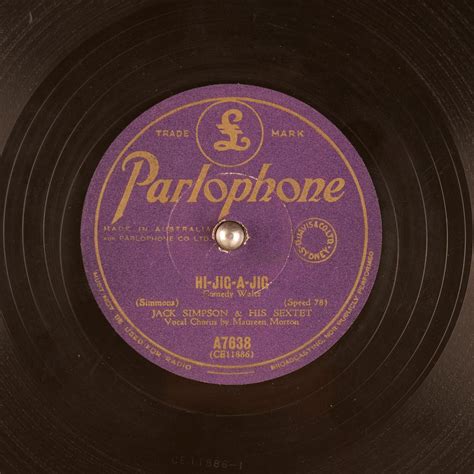 Hi Jig A Jig Jack Simpson And His Sextet Free Download Borrow And Streaming Internet Archive