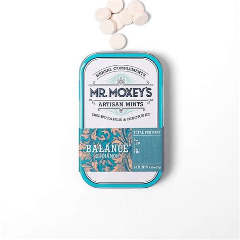 Mr Moxeys Balance 1 1 Cinnamon Mints 100mg Cbd 100mg Thc Leafly