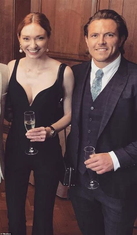 Poldarks Eleanor Tomlinson Is Married To Rugby Player Beau Will Owen Daily Mail Online