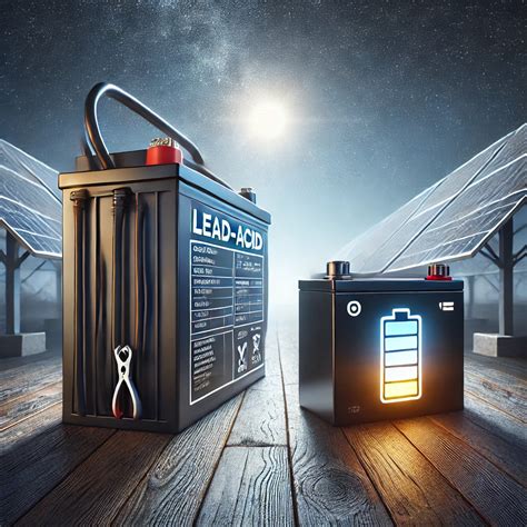 Lead Acid Vs Lithium Ion Battery For Solar Projects