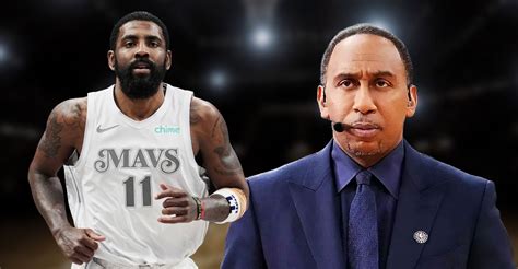 Kyrie Irving Jokes Stephen A Smiths 100 Million Contract Is Not