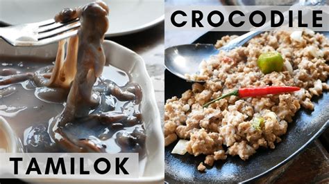 Eating Tamilok Woodworm Filipino Delicacies At Puerto Princesa