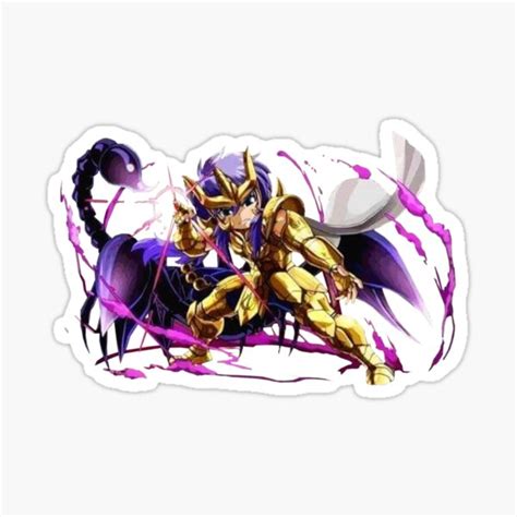 Scorpio Milo Chibi Sticker For Sale By Chenzi91 Redbubble