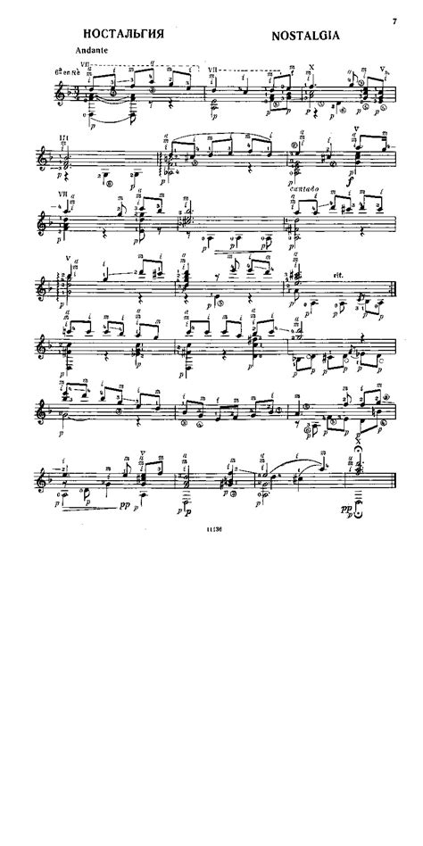 Torroba Federico Moreno Nostalgia Classical Guitar Library Classical Guitar Sheet Music