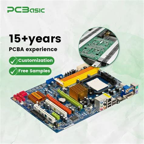 Pcbasic Network Communication Conventional Supply Golden Supplier Ethernet Switch Pcba Board