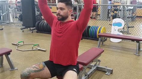 Seated Db Overhead Press Youtube