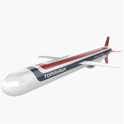 Modèle 3d De Missile Tomahawk Turbosquid 2155047