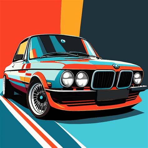 Premium Vector Bmw 2002 Turbo Vector Illustration