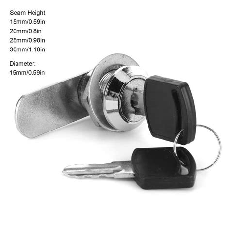 4pcs Cam Lock Toolbox Drawer Cabinet Locker Replac Grandado